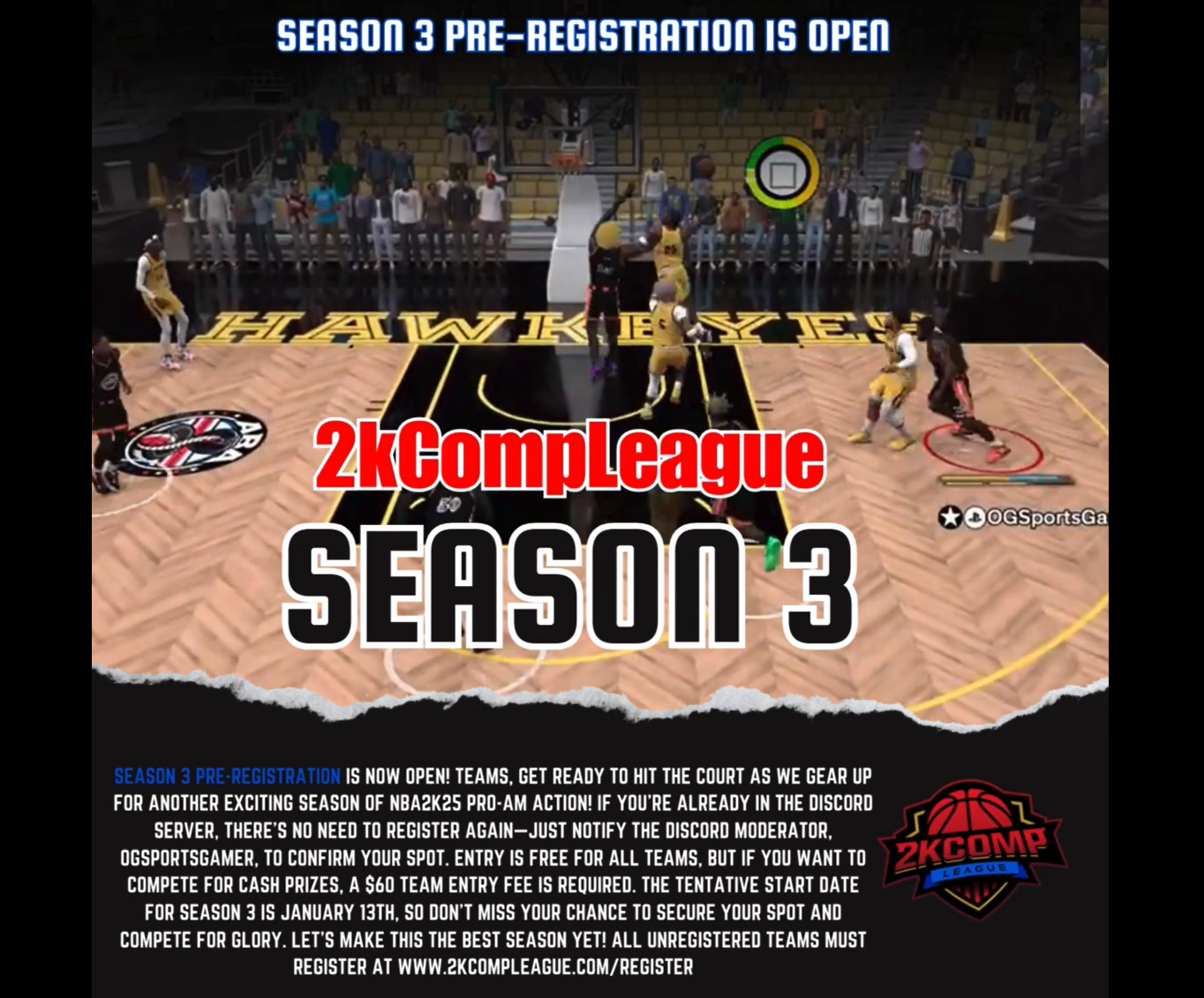 🚨 Season 2 is Still Ongoing, But Season 3 Pre-Registration is Open! 🚨 ...